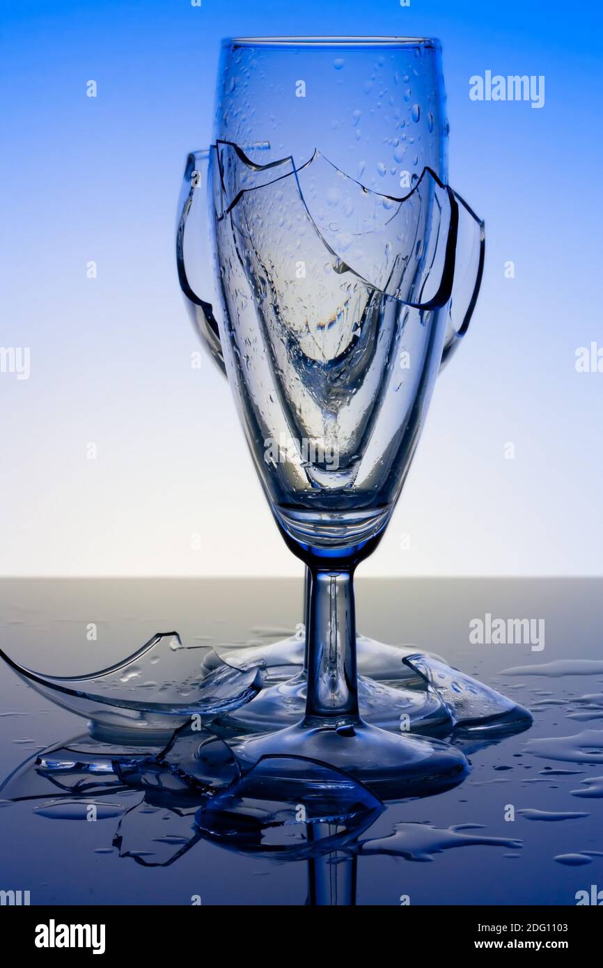 Glass still life Stock Photo - Alamy
