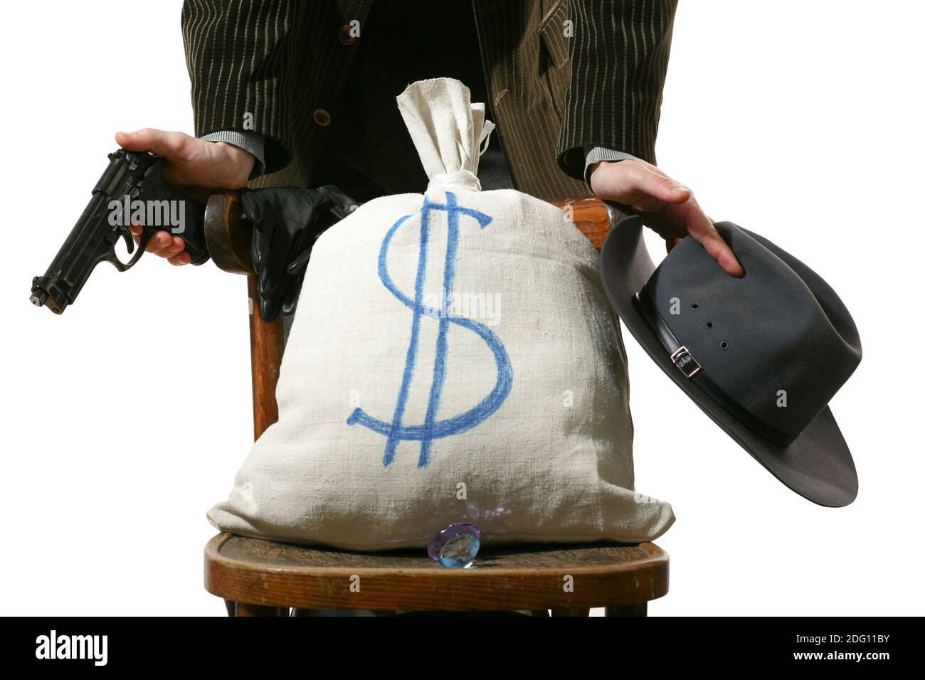 Thief and sack hi-res stock photography and images - Alamy