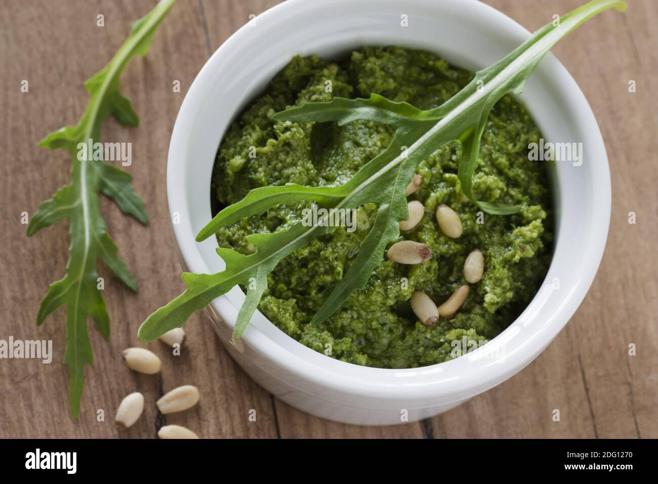 Selfmade Rocket Pesto Stock Photo - Alamy