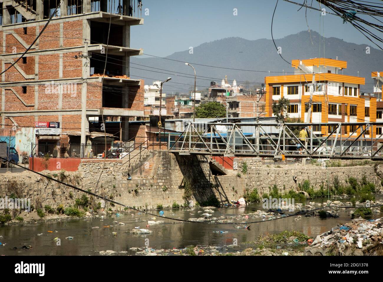Bagmati River Kathmandu Stock Photo - Alamy
