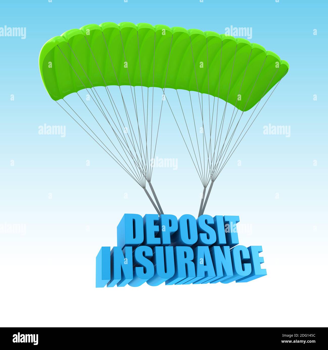 Deposit Insurance 3d concept illustration Stock Photo - Alamy