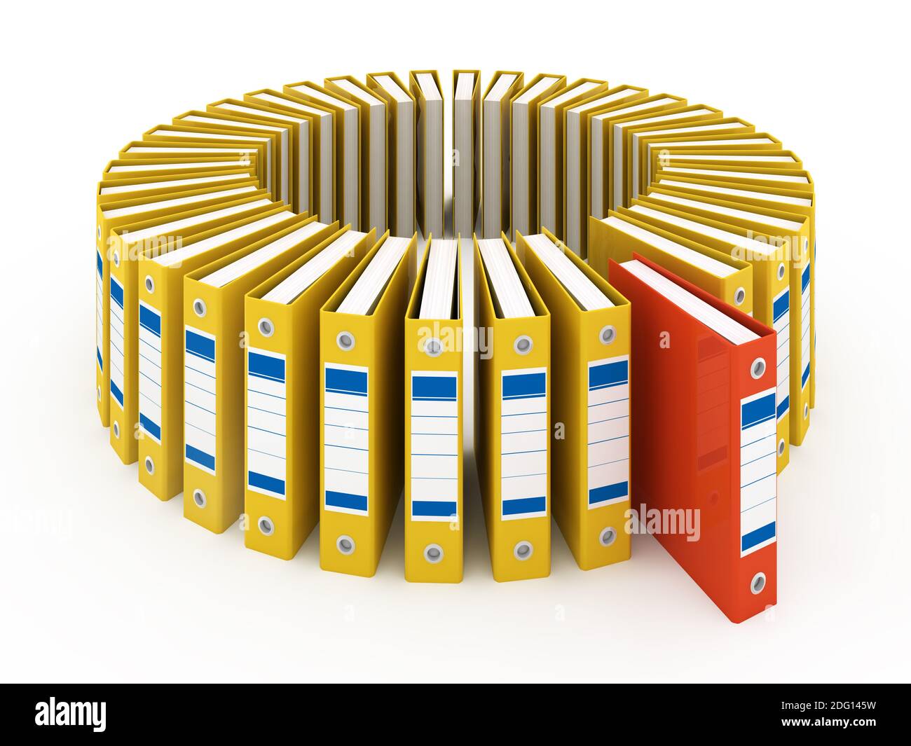 Organized office folders isolated on white Stock Photo - Alamy Organized office folders isolated on white Stock Photo - Alamy