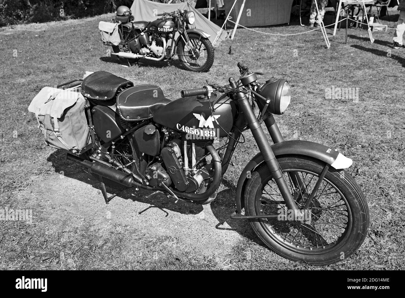 Vintage matchless motorcycle hi-res stock photography and images - Alamy