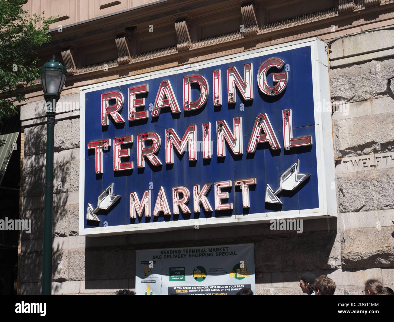 Image of Reading Terminal Market in downtown Philadelphia Stock Photo ...