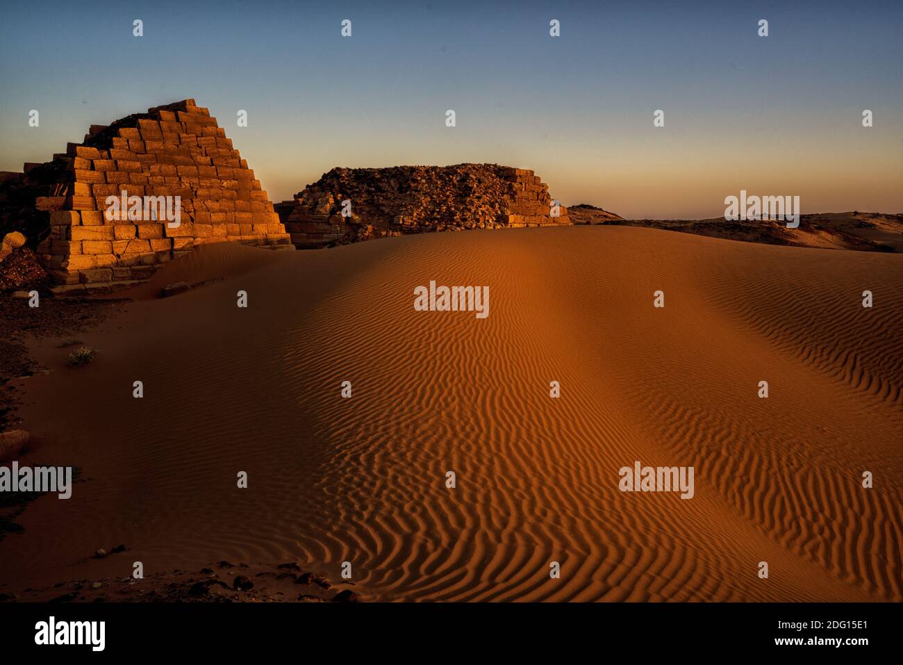 Meroe pyramids hi-res stock photography and images - Alamy