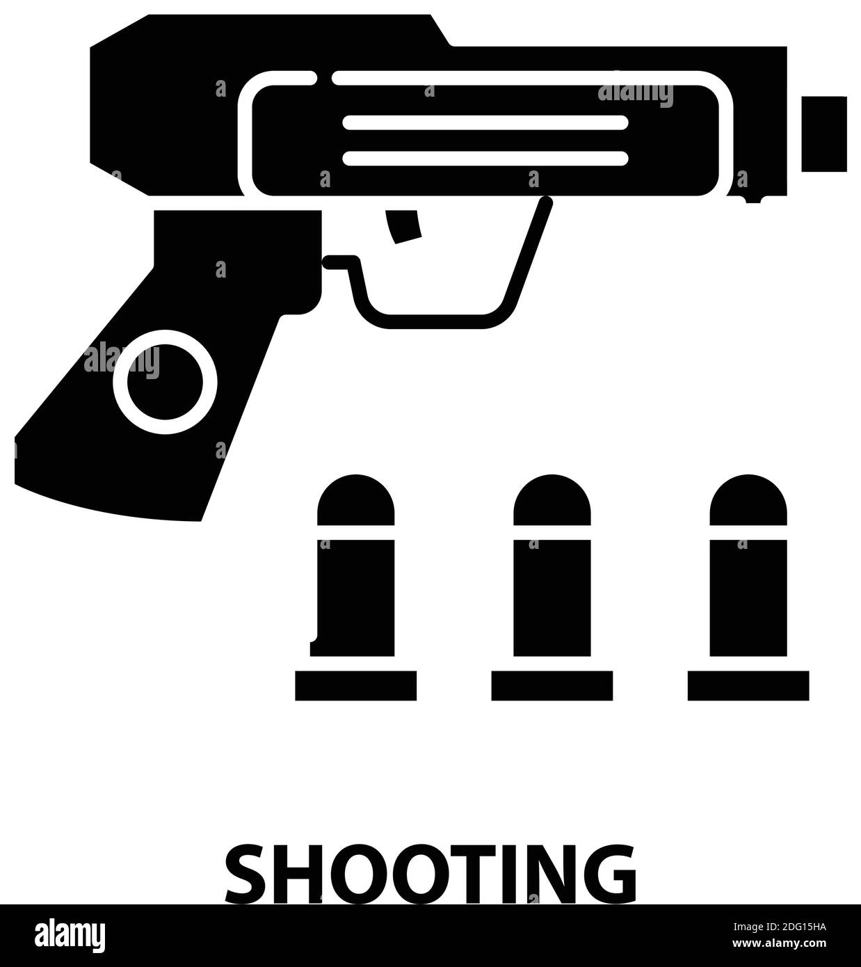 Camera icon black and blue icon Black and White Stock Photos & Images ...