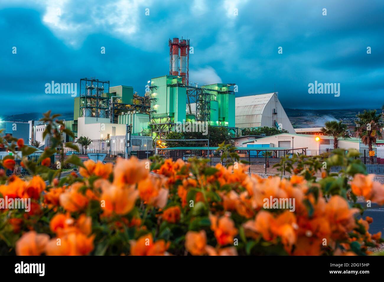 The Gol sugar factory. Place of transformation of cane into sugar and ...