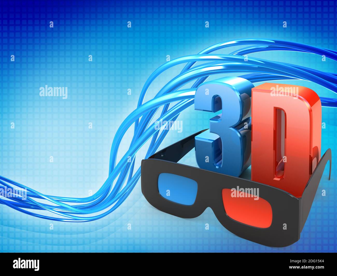 3d movie concept Stock Photo - Alamy