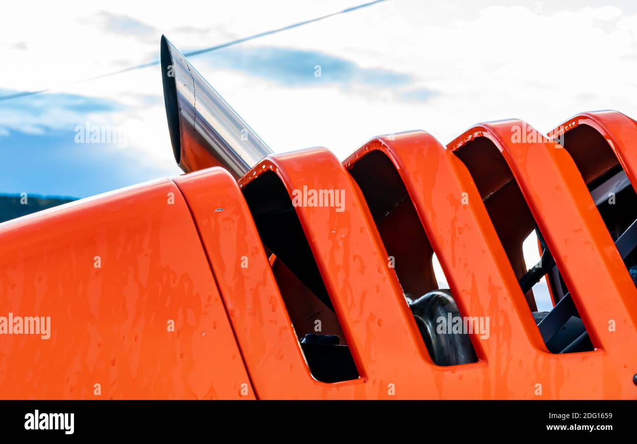 Air intake pipe hi-res stock photography and images - Alamy