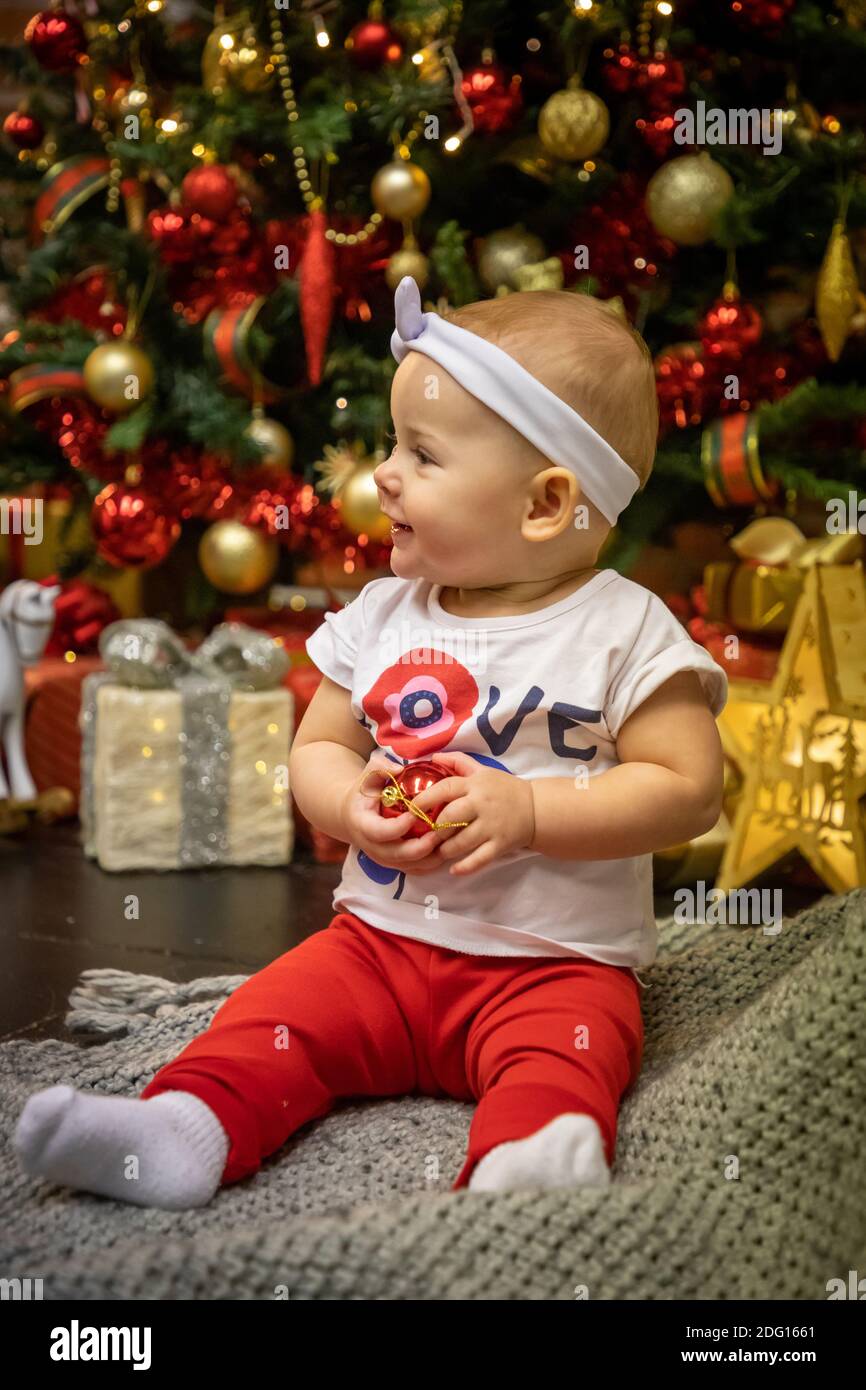 Happy New Year Cute Baby