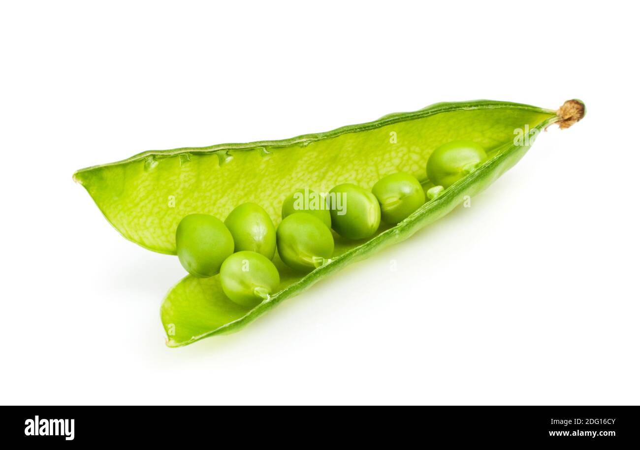 Ripe green peas Stock Photo - Alamy