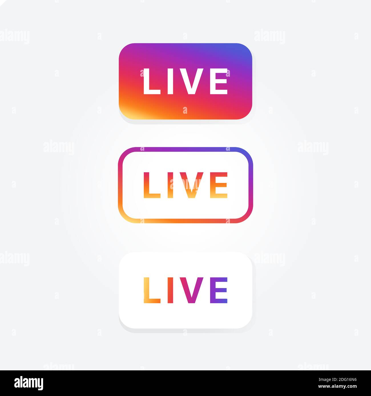 Video Stream Live Icon Vector Illustration. Vector illustration Stock ...