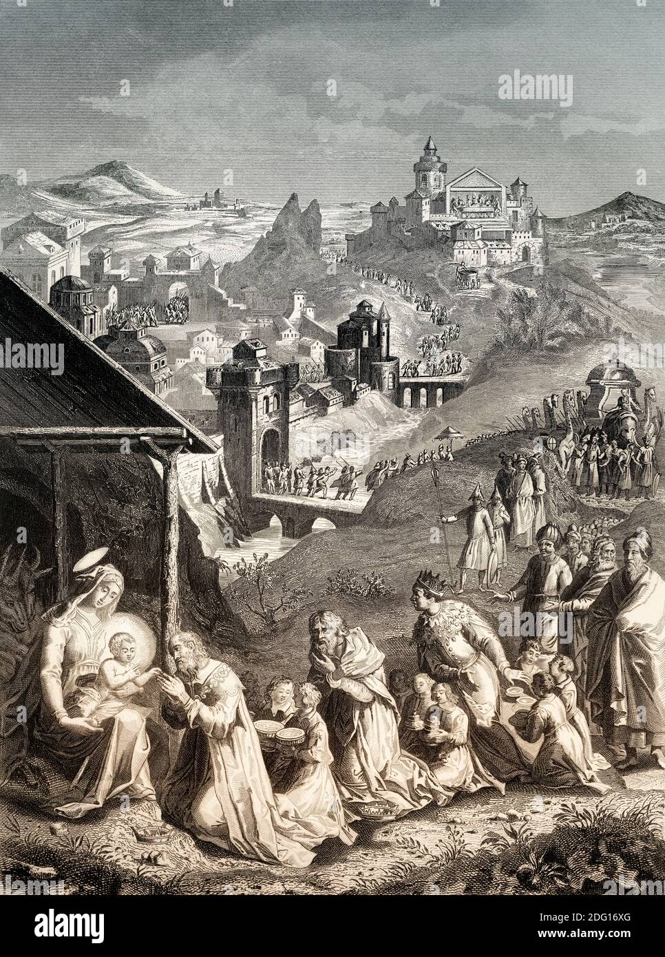 Visit of the magi hi-res stock photography and images - Alamy