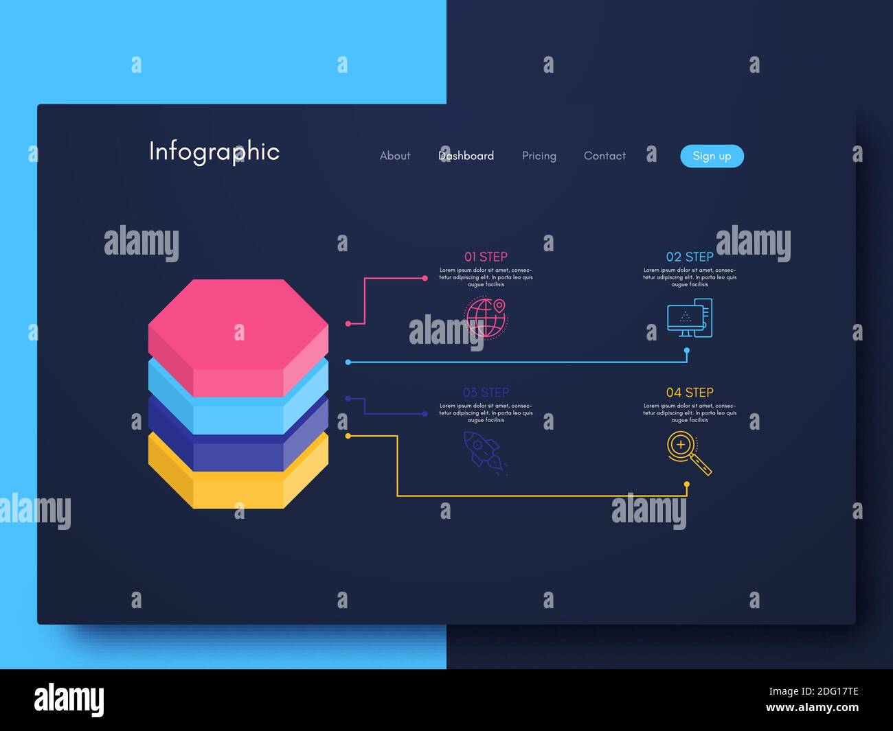 Modern infographic vector elements for business brochures. Use in ...
