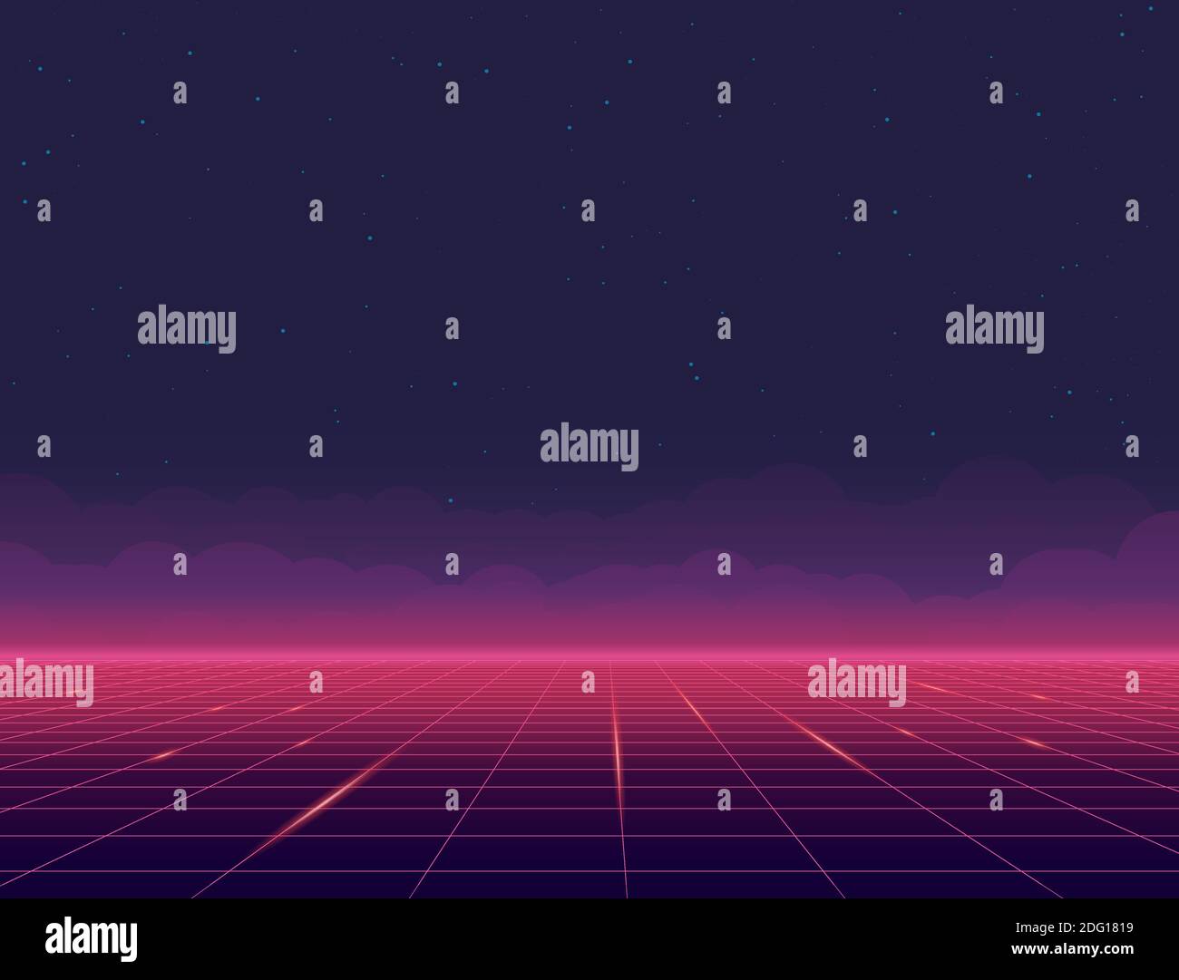 3d perspective grid background Stock Vector Images - Alamy