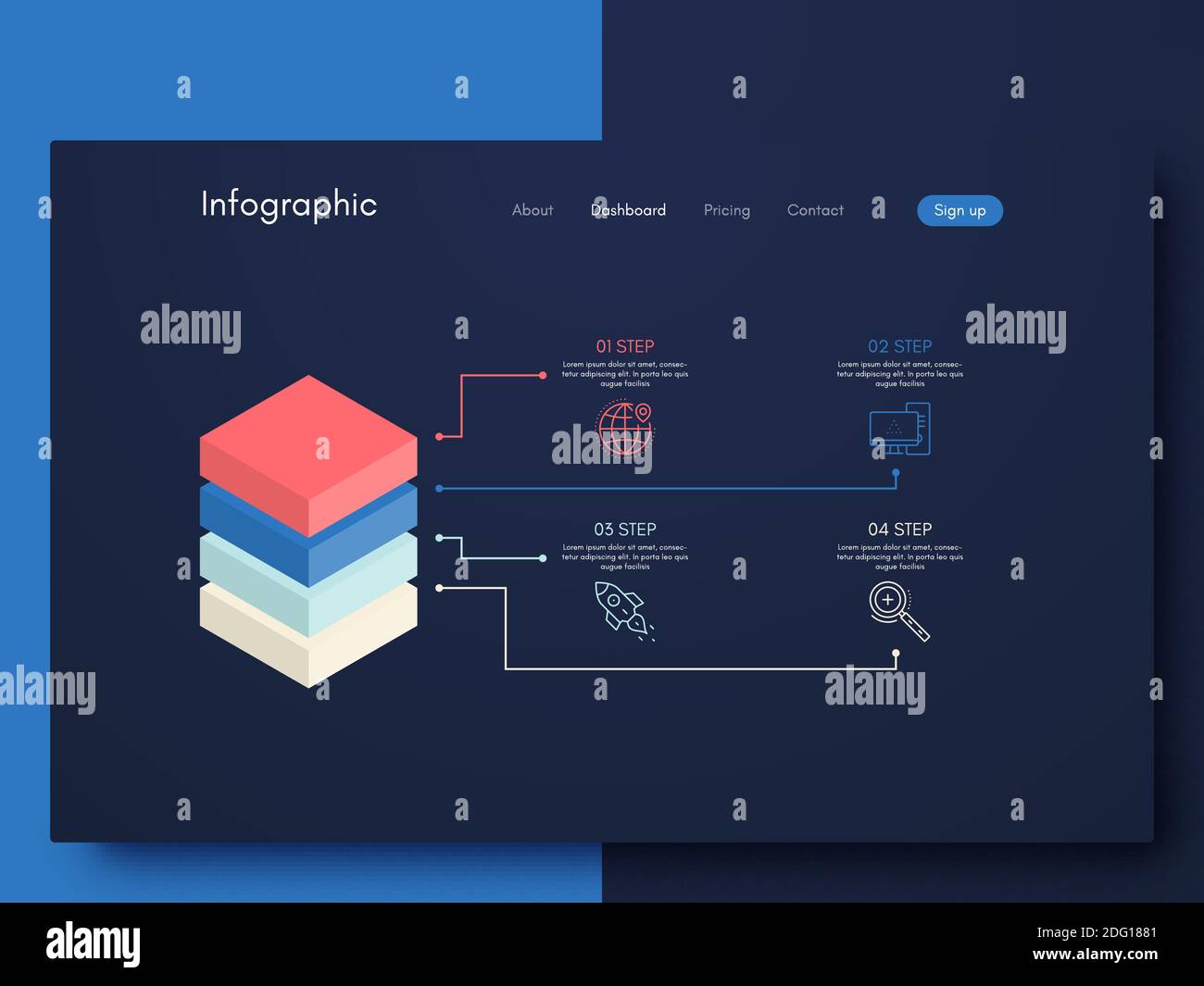 Modern infographic vector elements for business brochures. Use in ...