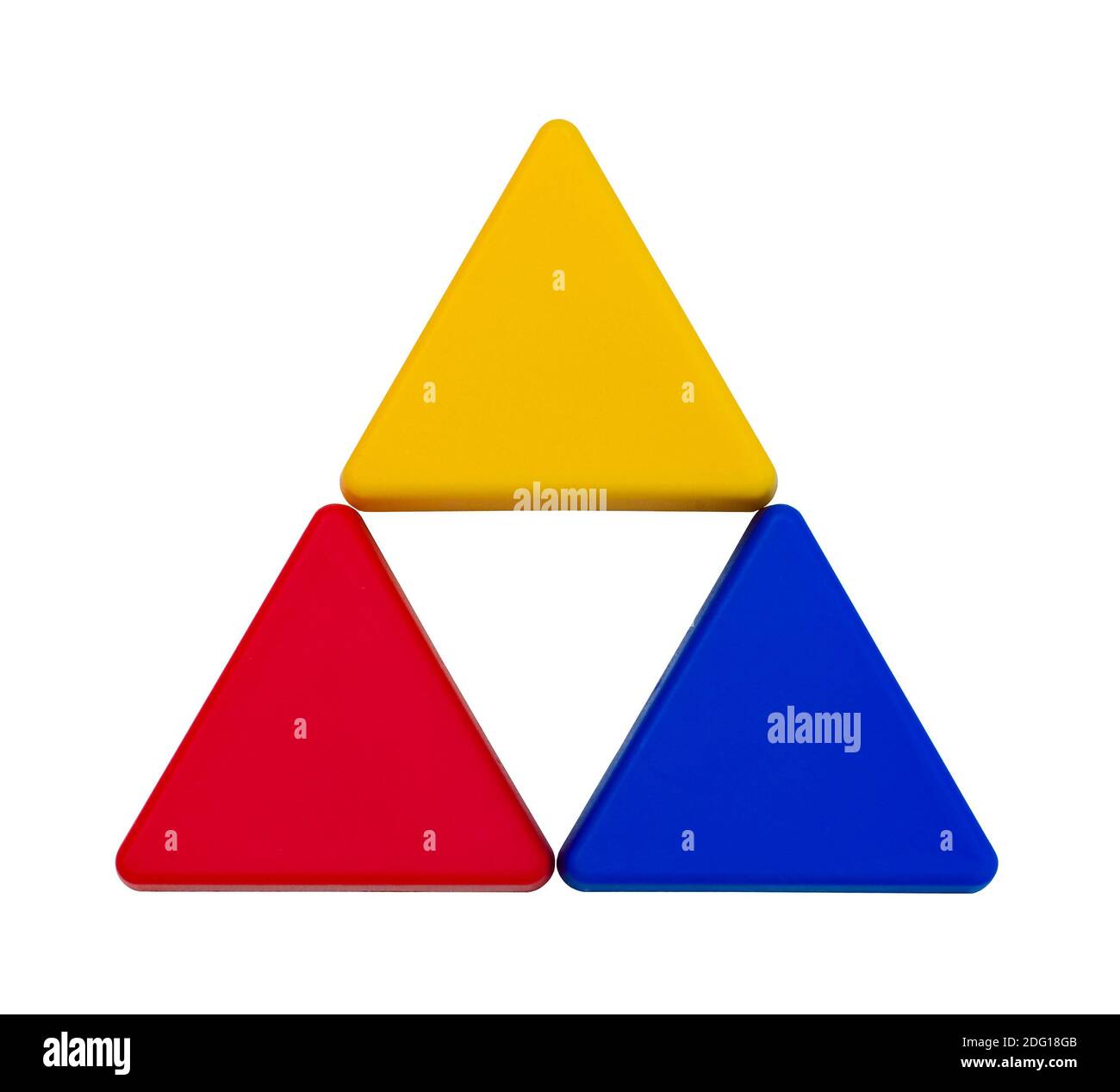 Colorful triangles hi-res stock photography and images - Alamy