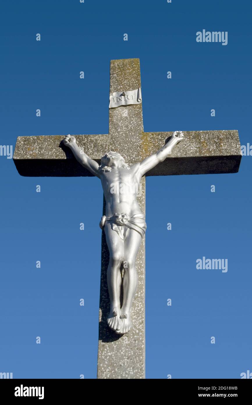 Statue of Jesus Stock Photo - Alamy