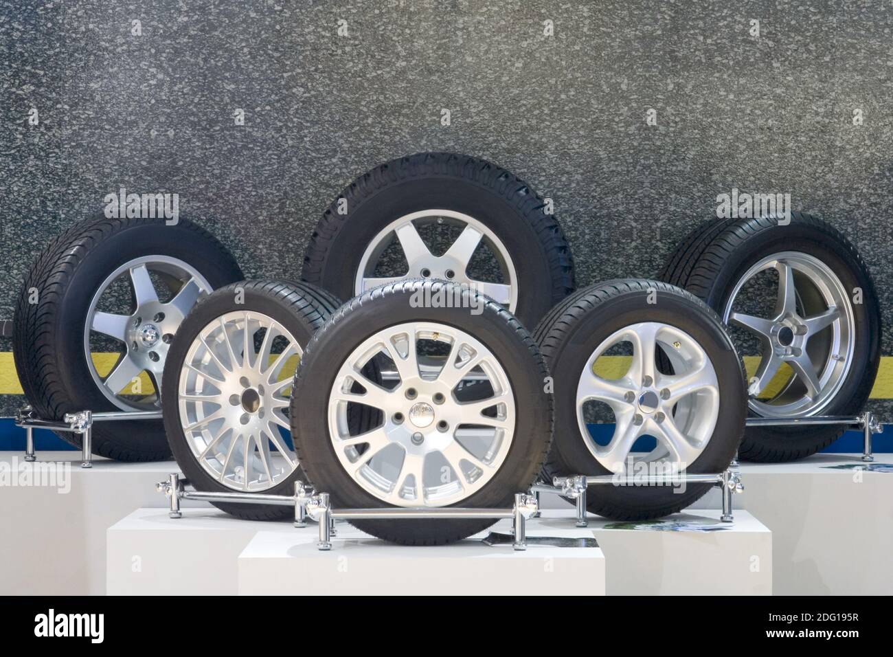 Aluminum sport wheels Stock Photo - Alamy