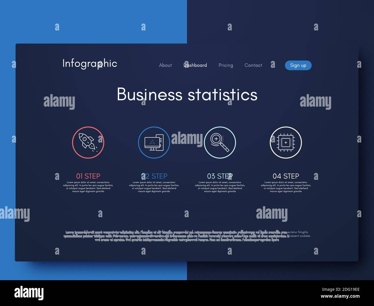 Modern infographic vector elements for business brochures. Use in ...