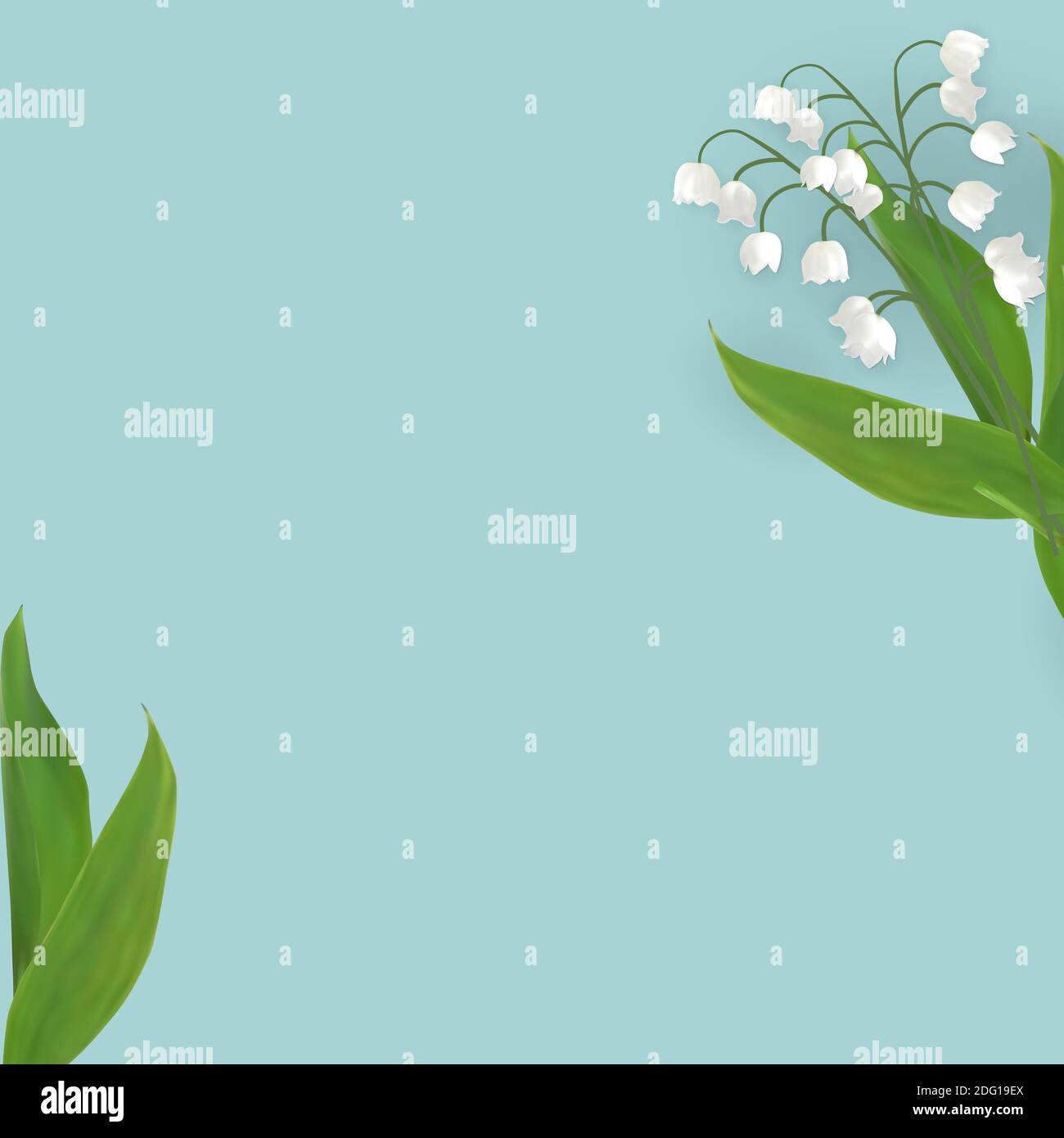 Flower Natural Background for Instagram Post. Illustration Stock Photo ...