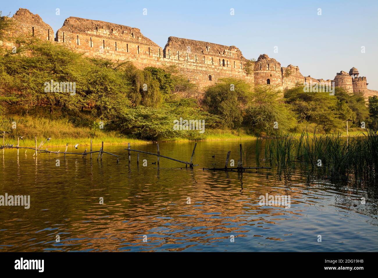 India, Delhi, Purana Quila - Old Fort Stock Photo - Alamy
