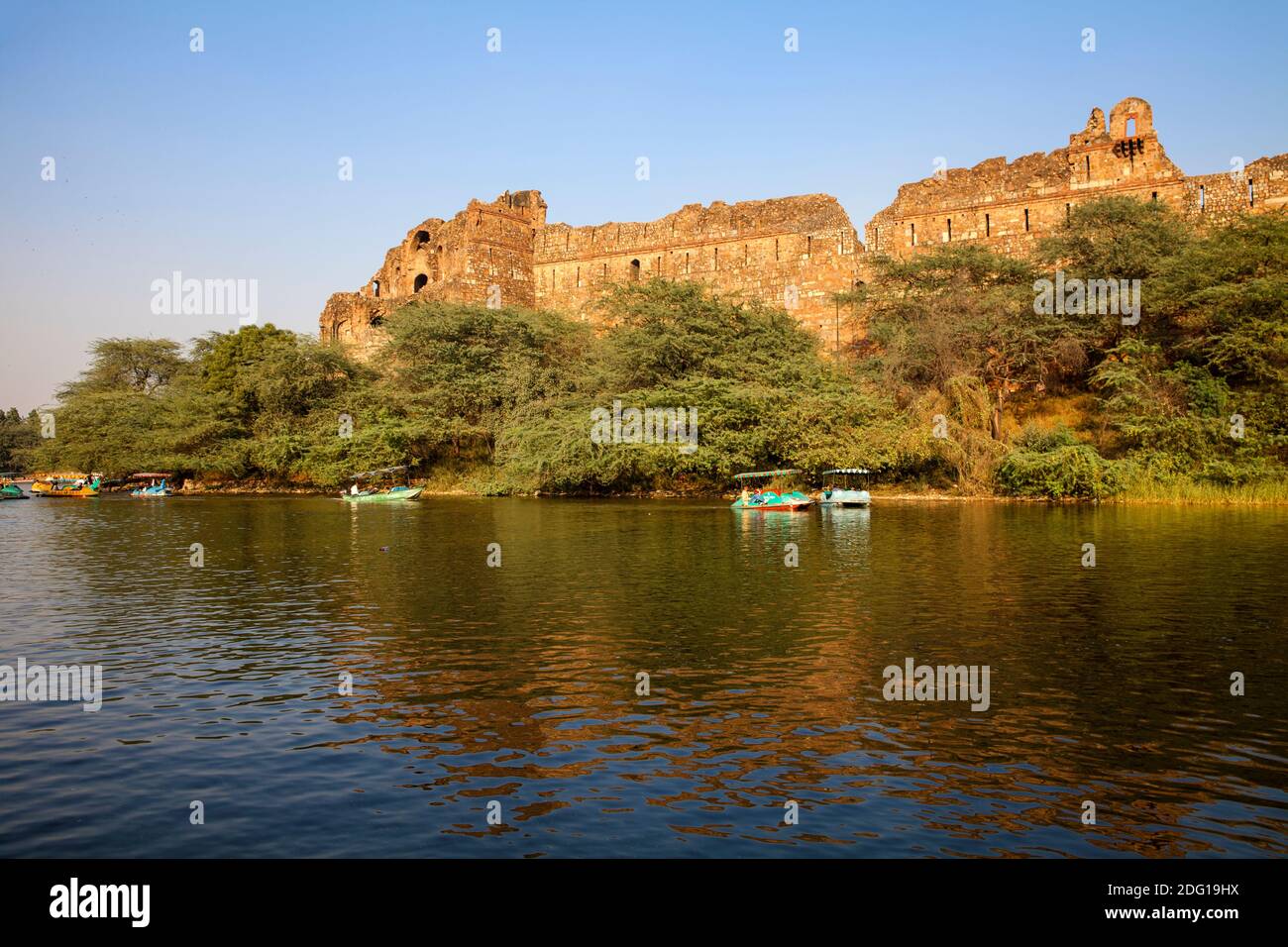 India, Delhi, Purana Quila - Old Fort Stock Photo - Alamy