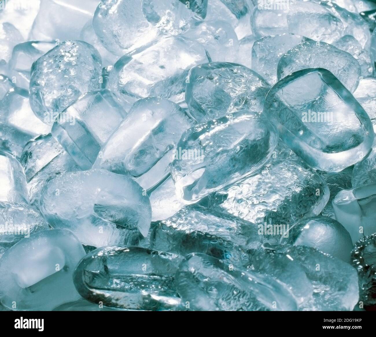 Abstract blue ice cube background hi-res stock photography and images ...