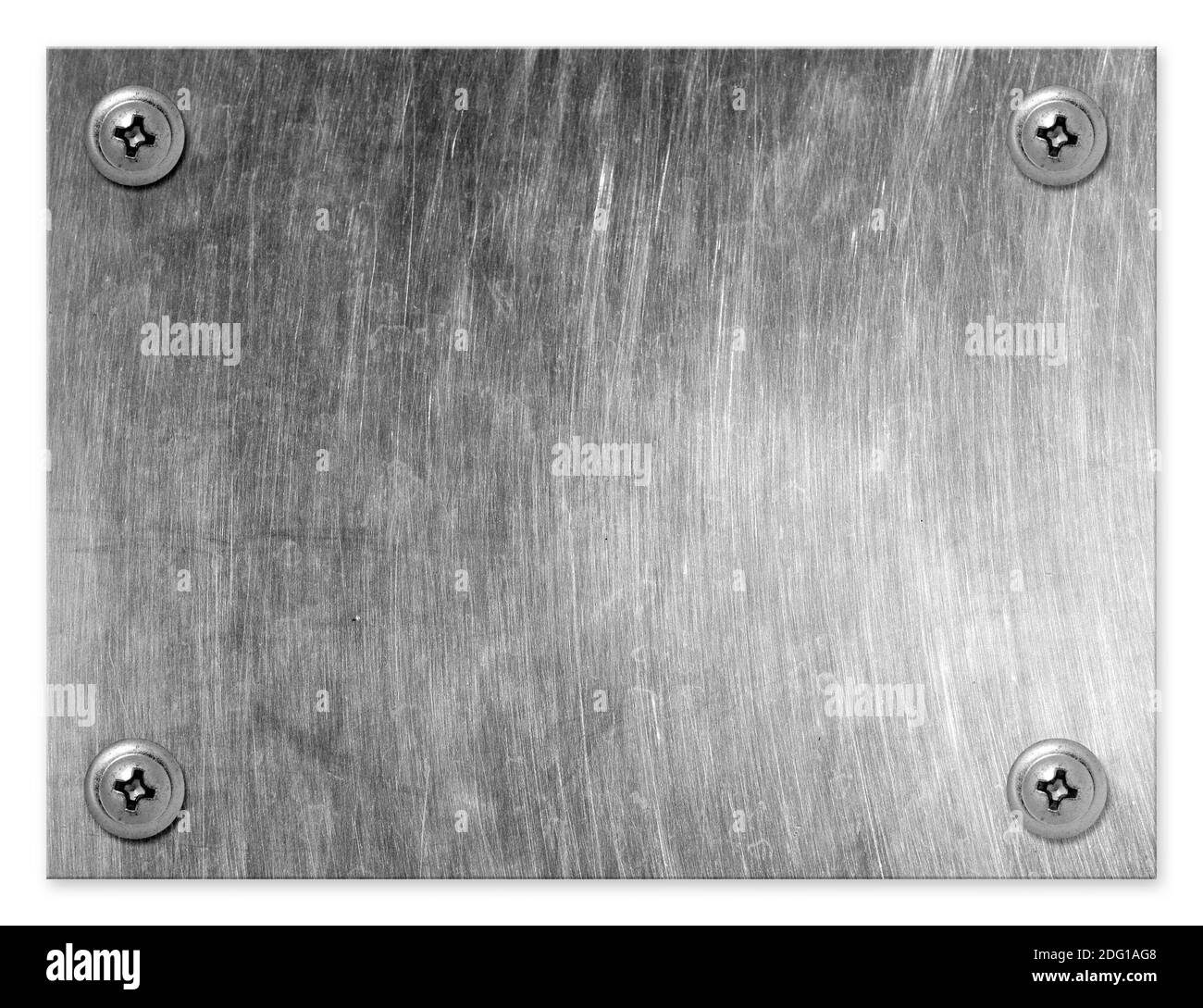 Steel plate texture Cut Out Stock Images & Pictures - Alamy