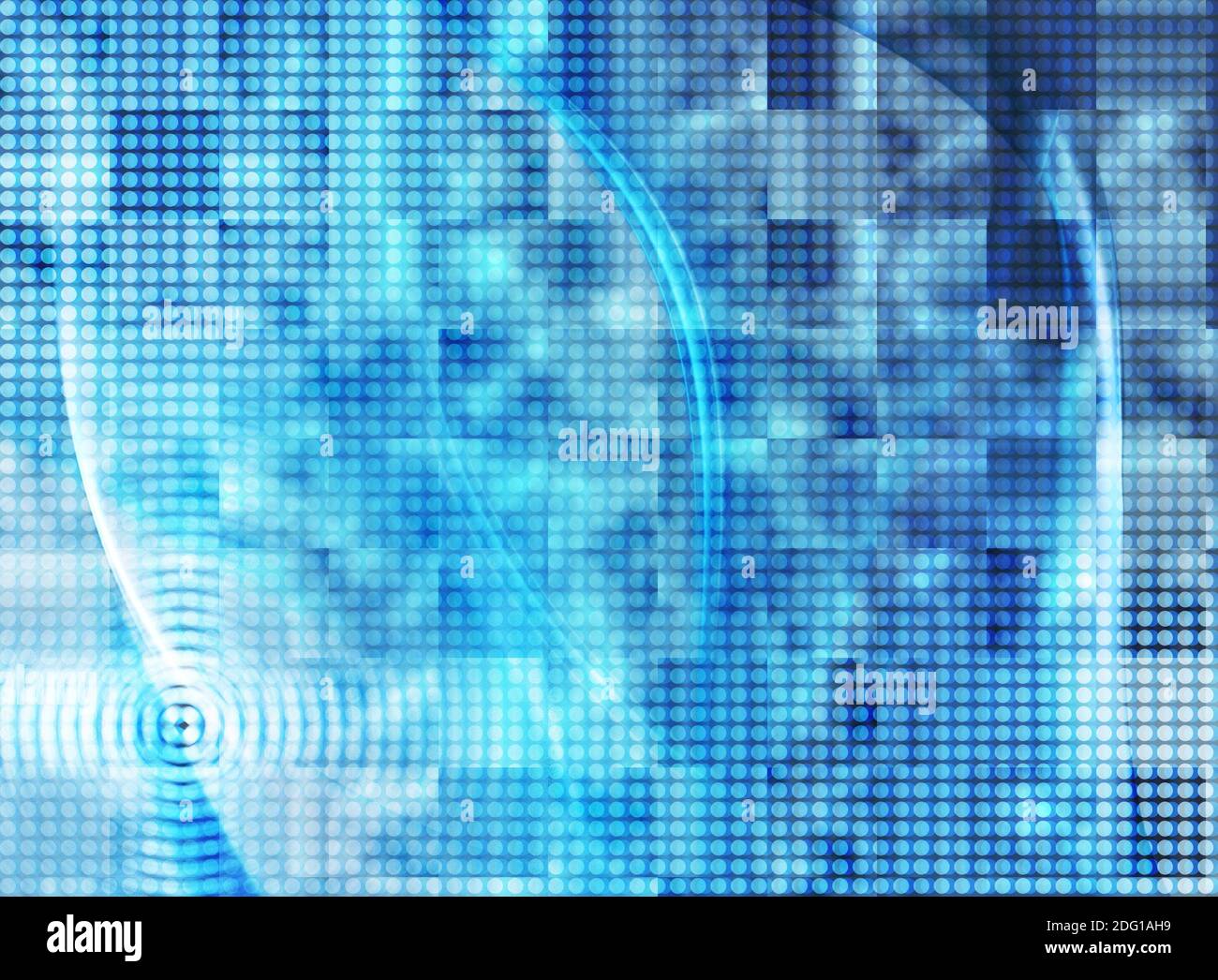 Future abstract digital matrix hi-res stock photography and images - Alamy