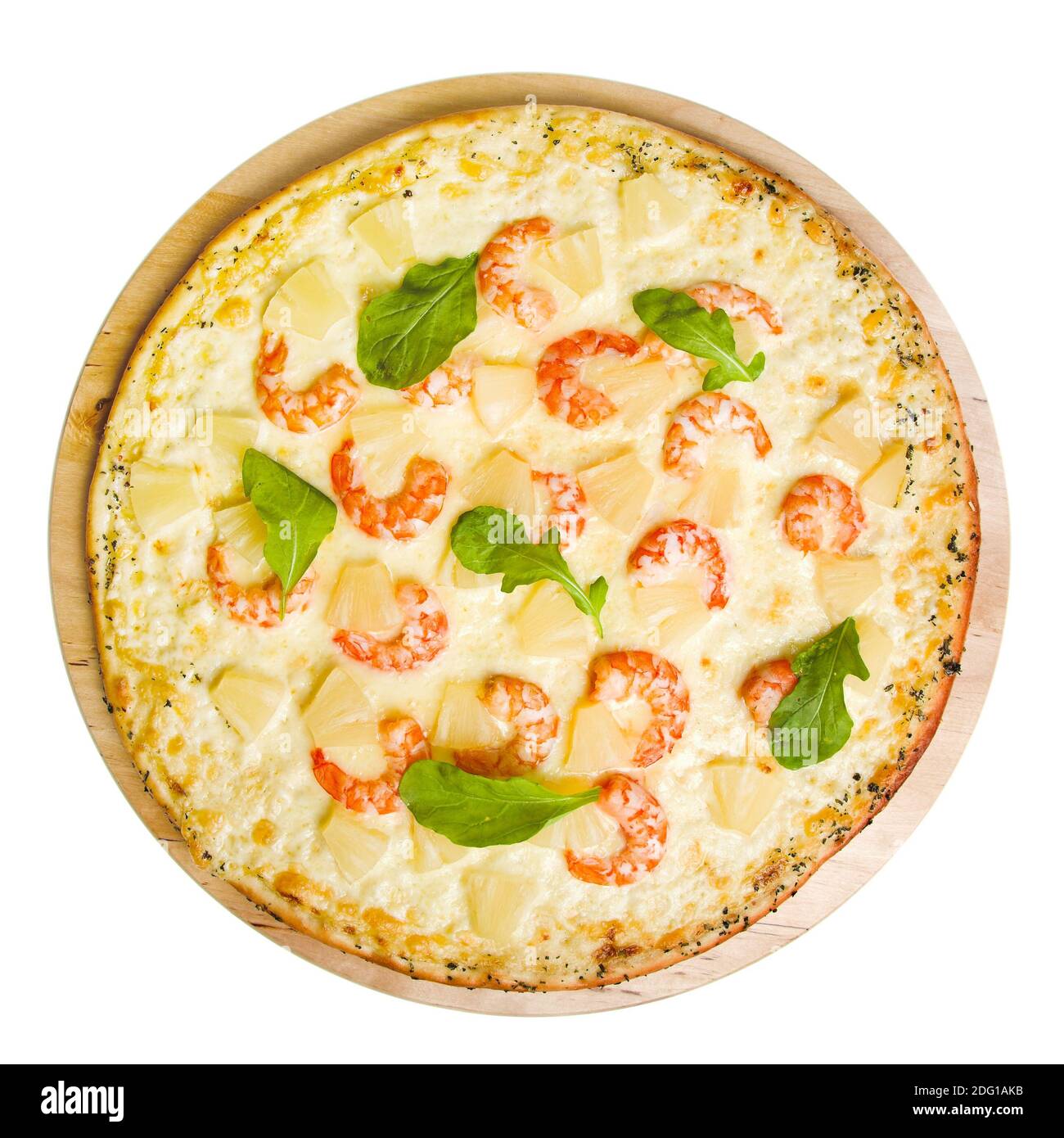 Background italian seafood pizza Cut Out Stock Images & Pictures - Alamy