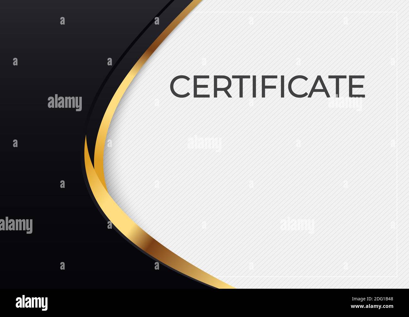 Certificate, diploma template background illustration Stock Photo - Alamy