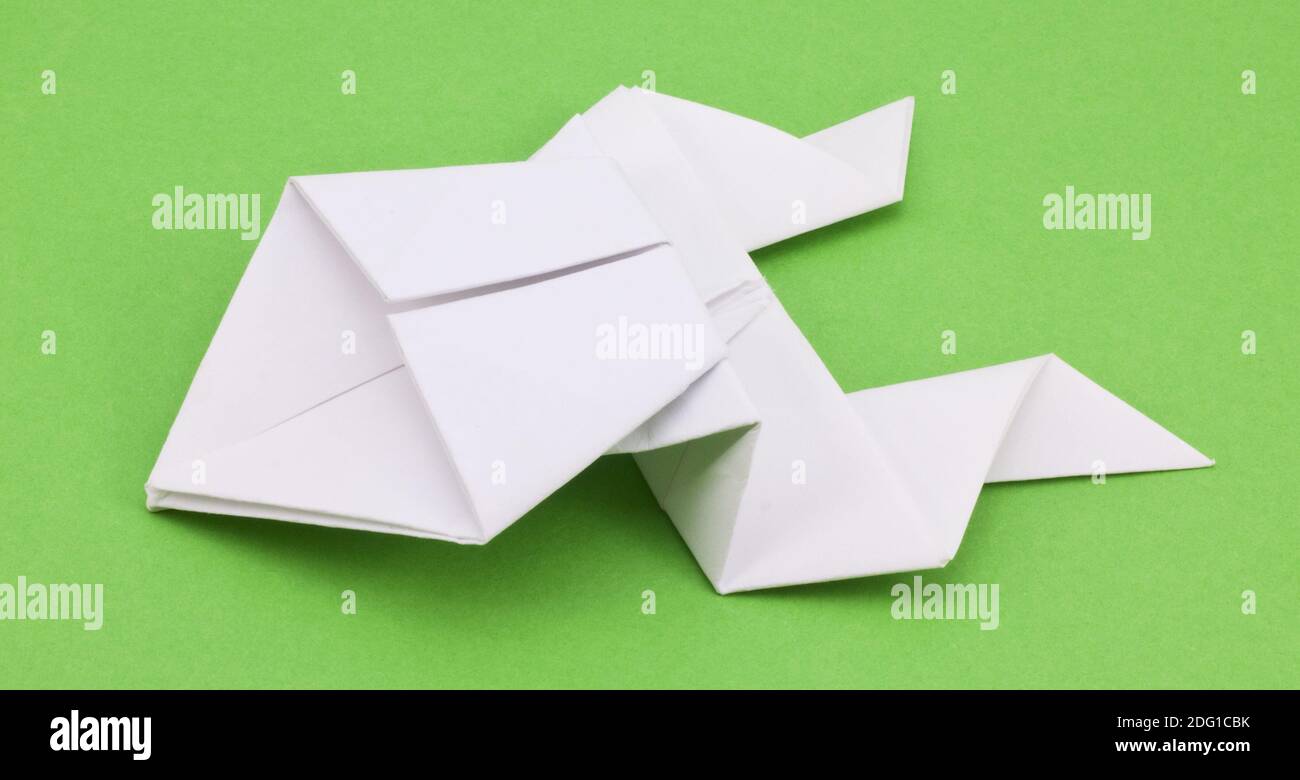 Origami Frog High Resolution Stock Photography and Images - Alamy