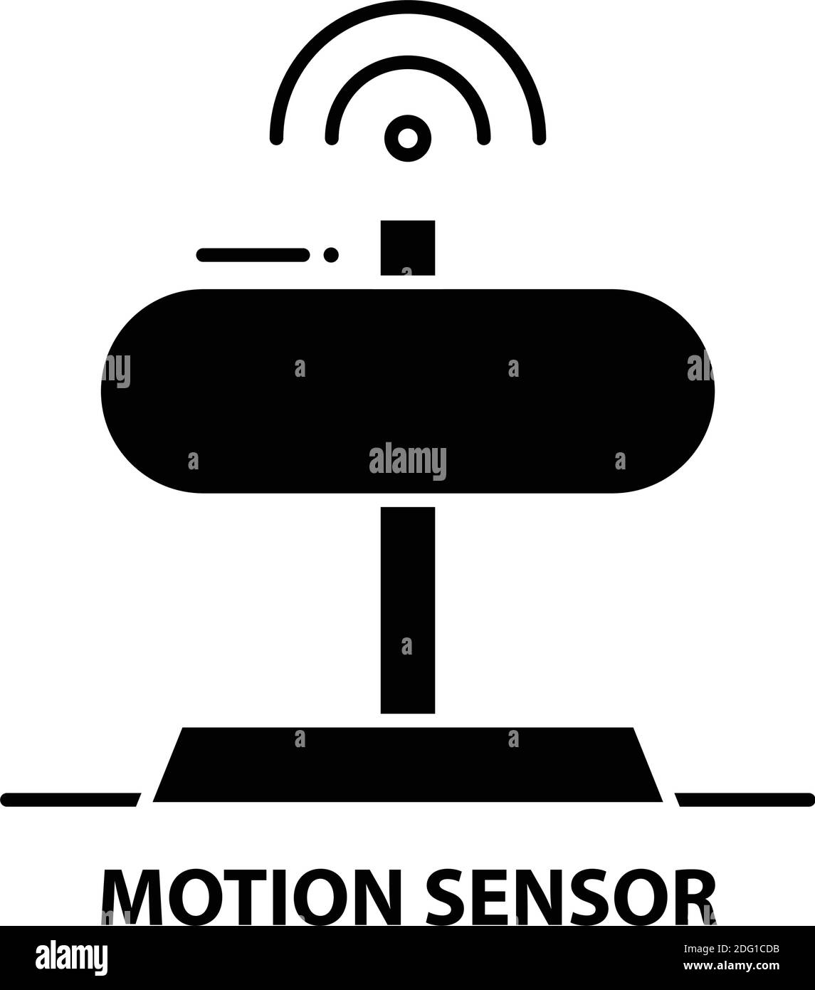 White wall with motion detector Stock Vector Images - Alamy