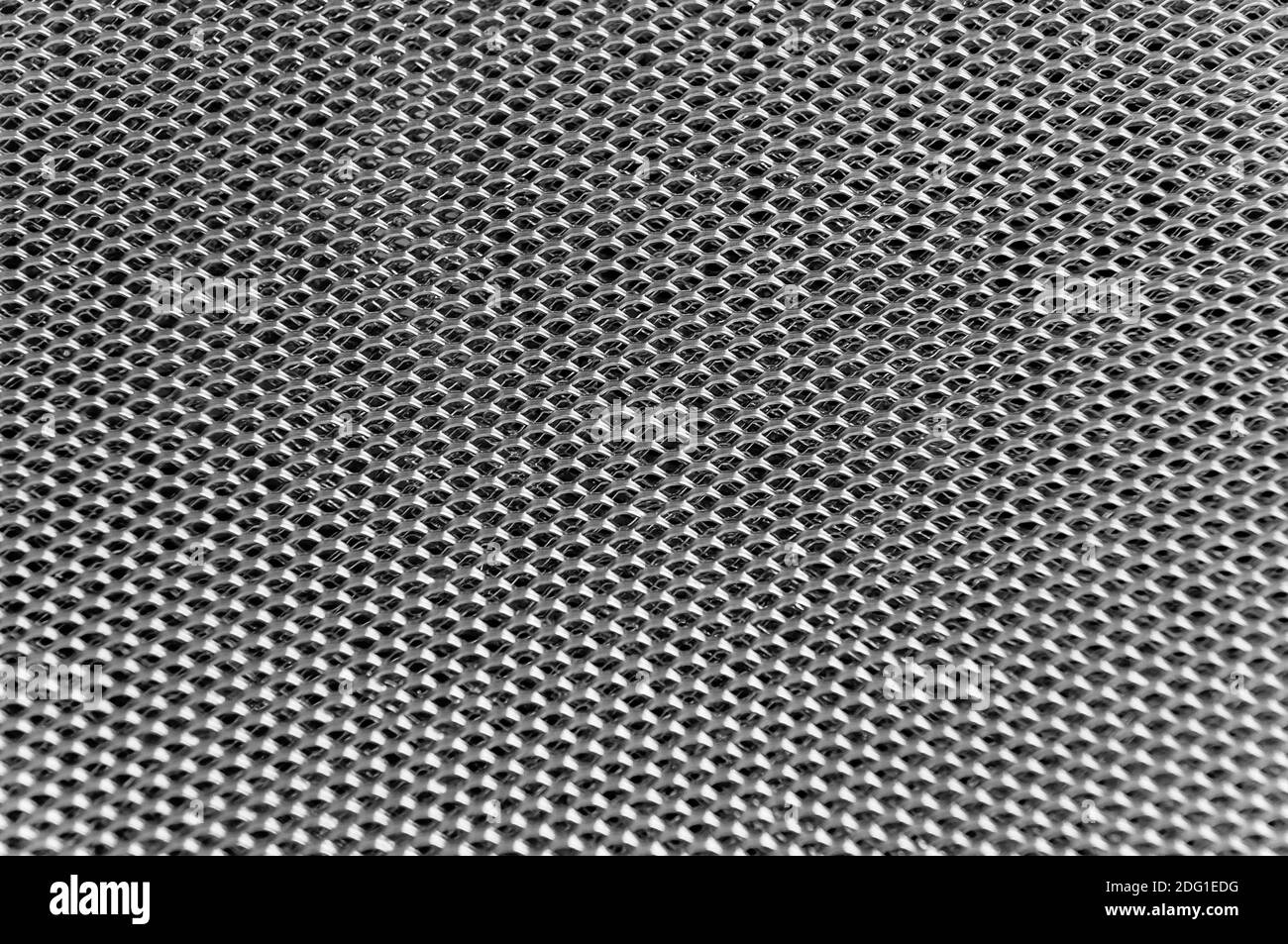 Aluminium mesh pattern on black gradient background vector Stock Photo ...