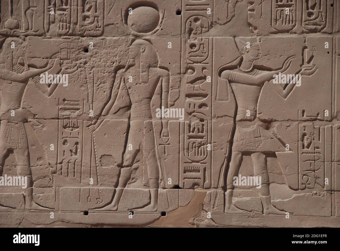 Wall in egypt Stock Photo - Alamy