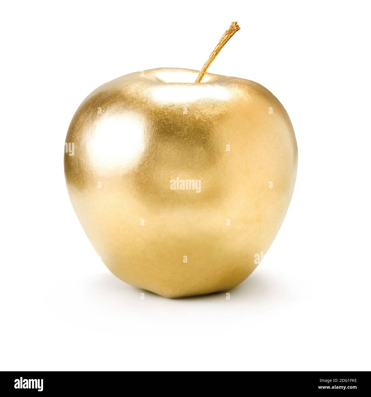 Gold apple isolated hi-res stock photography and images - Alamy