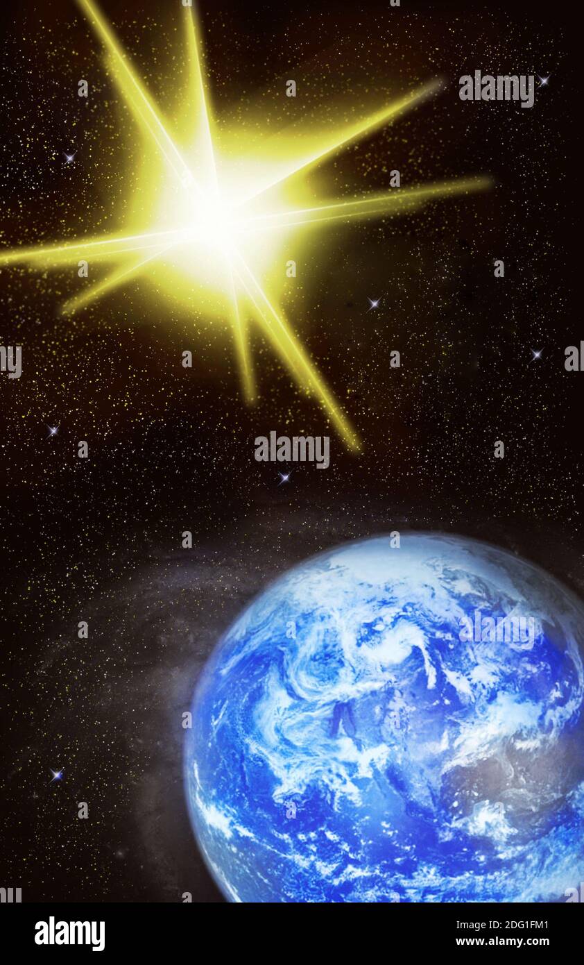 Planets and stars hi-res stock photography and images - Alamy