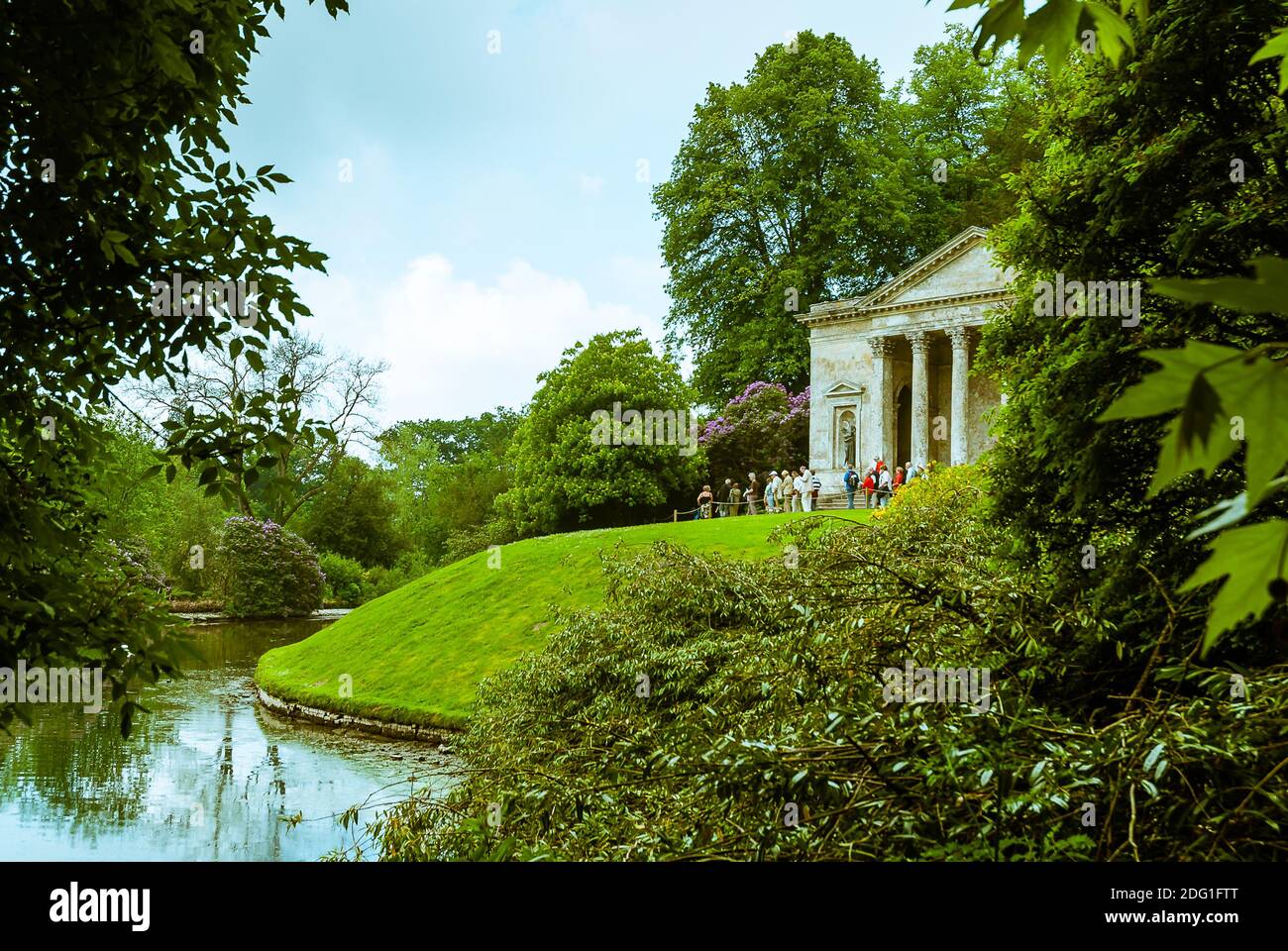 Stourhead Gardens in the Spring Stock Photo - Alamy