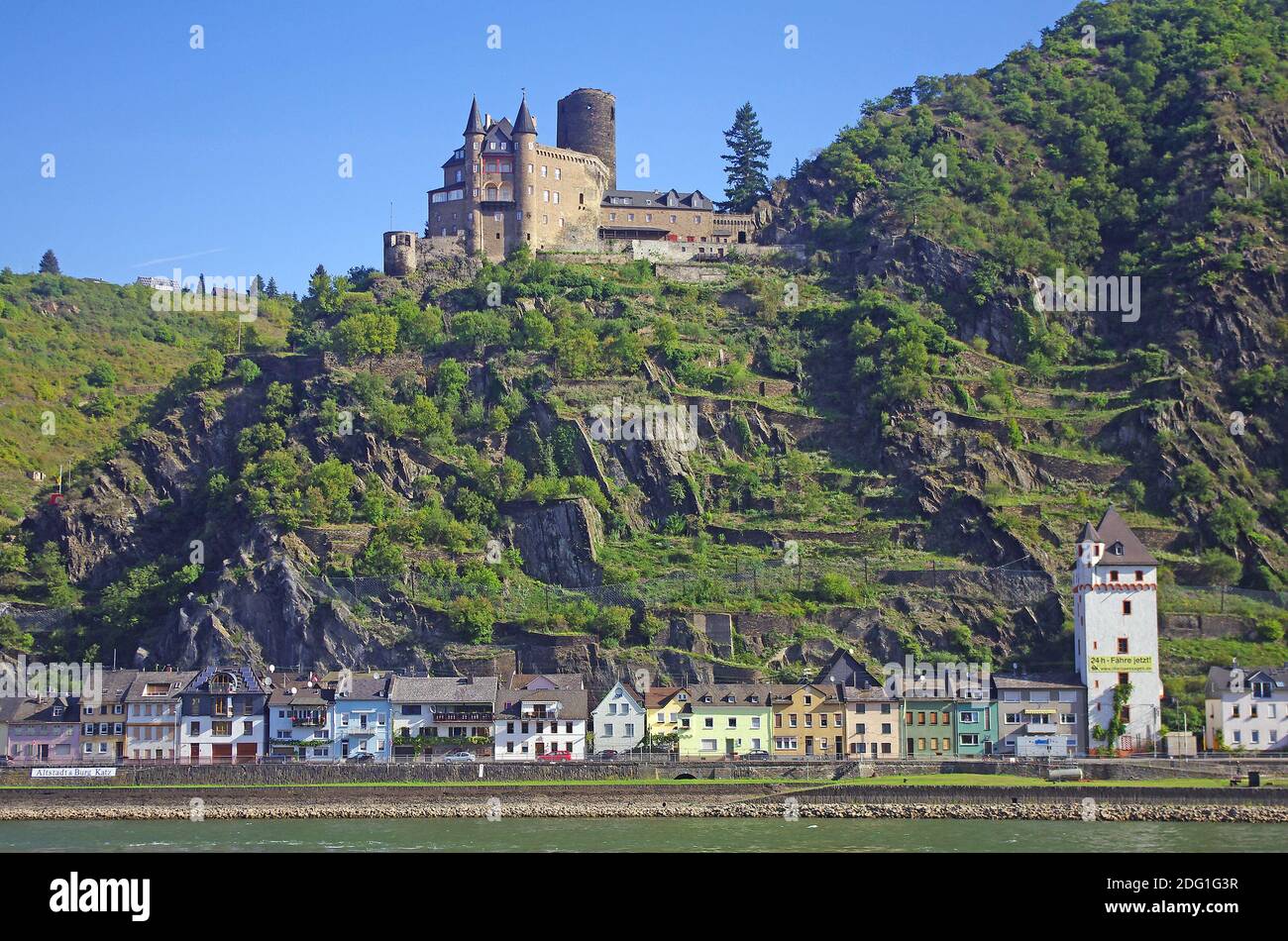 Rhine st goar germany river hi-res stock photography and images - Alamy
