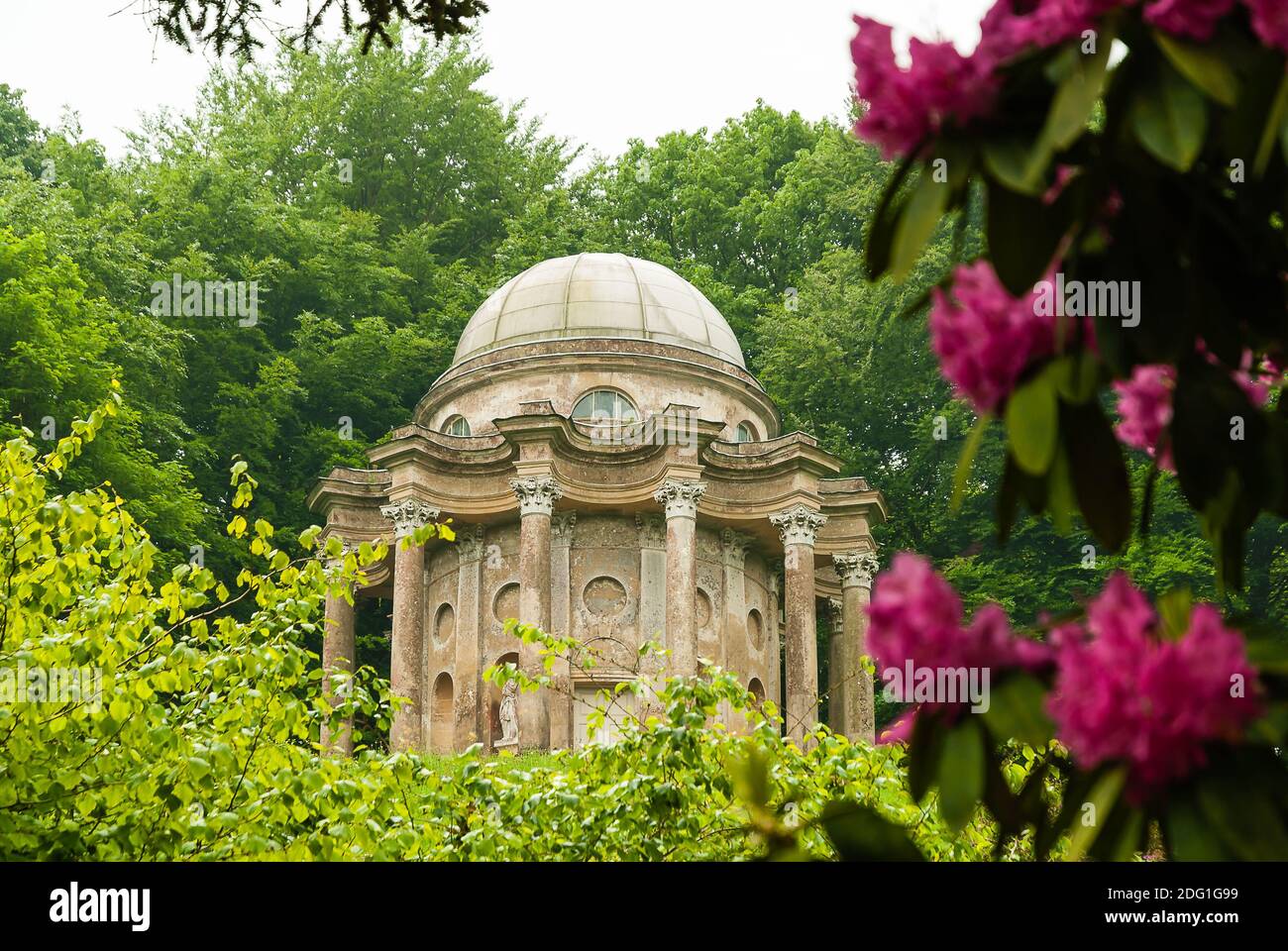 Stourhead Gardens in the Spring Stock Photo - Alamy