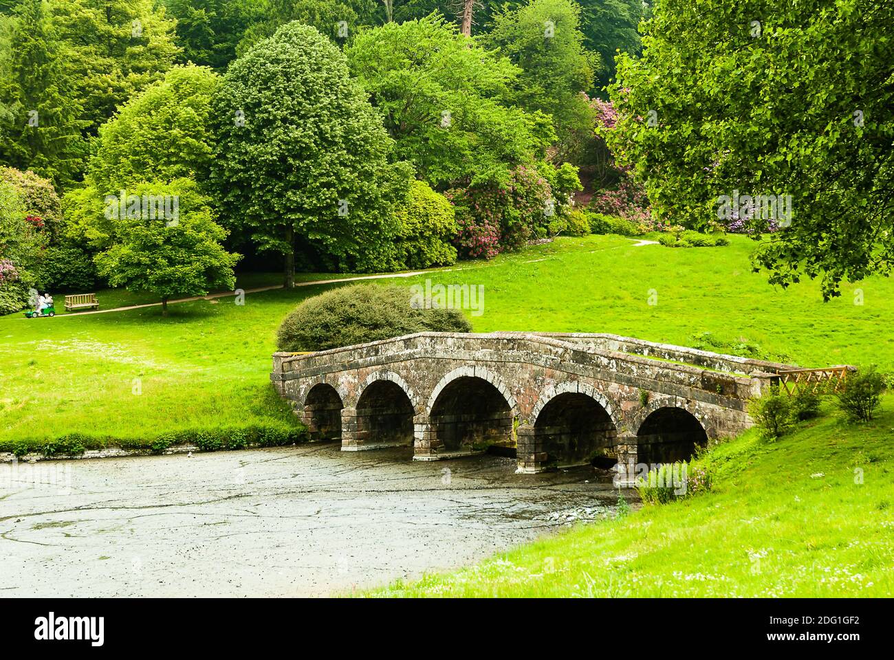 Stourhead Gardens in the Spring Stock Photo - Alamy