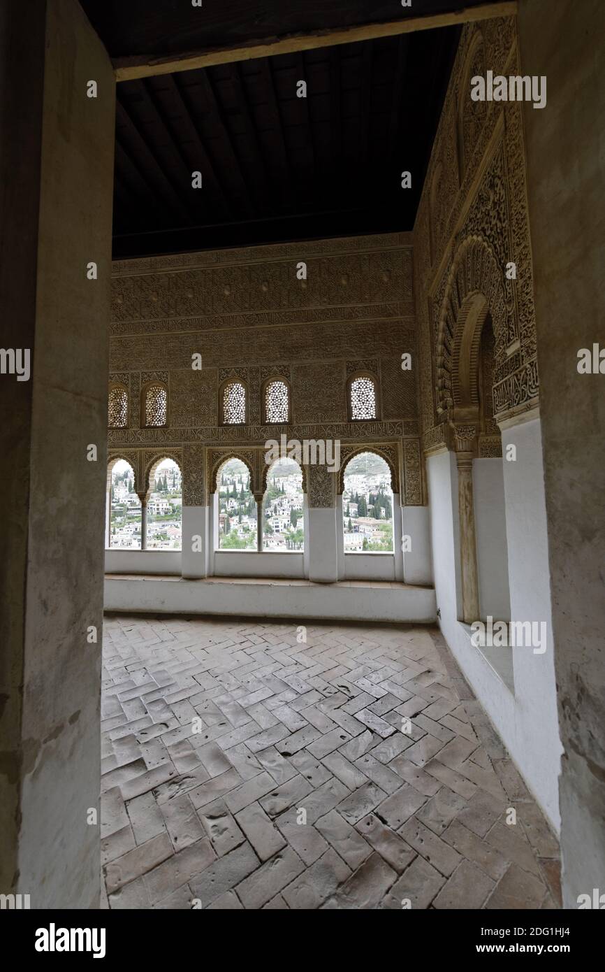 Room of the Alhambra Stock Photo - Alamy