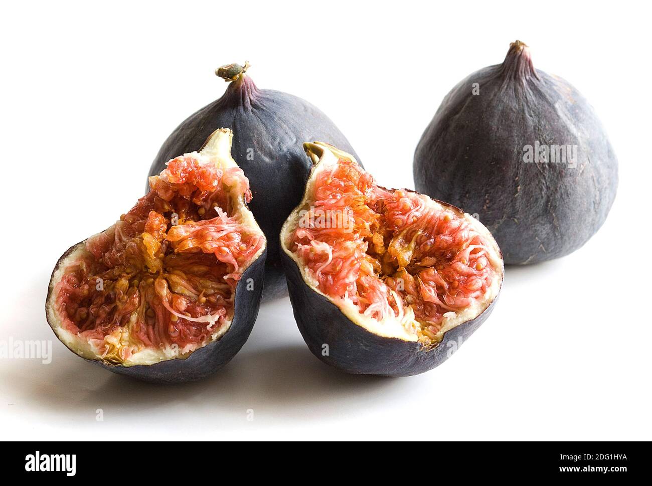 Tasty raw ripe fig Cut Out Stock Images & Pictures - Alamy