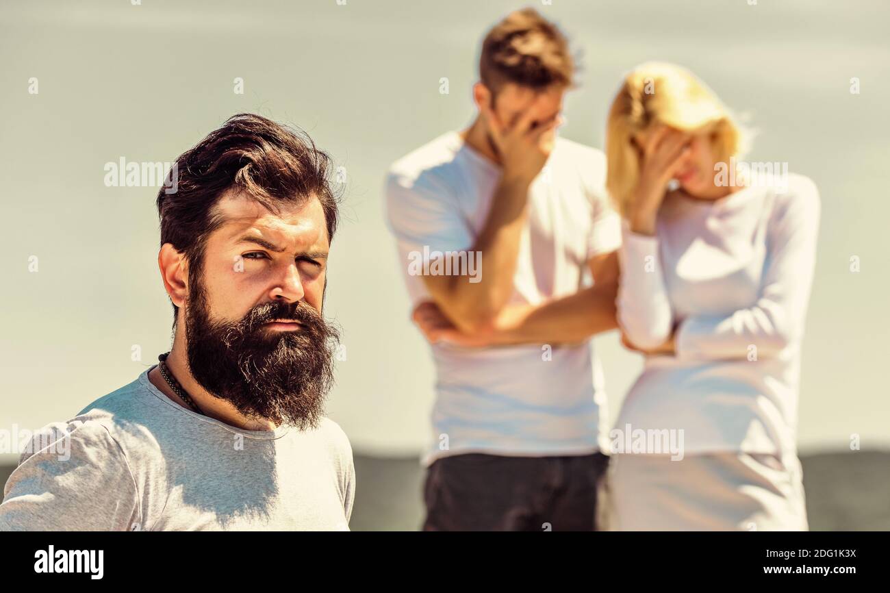 oh no. couple in love. third wheel man. interpersonal relationship ...