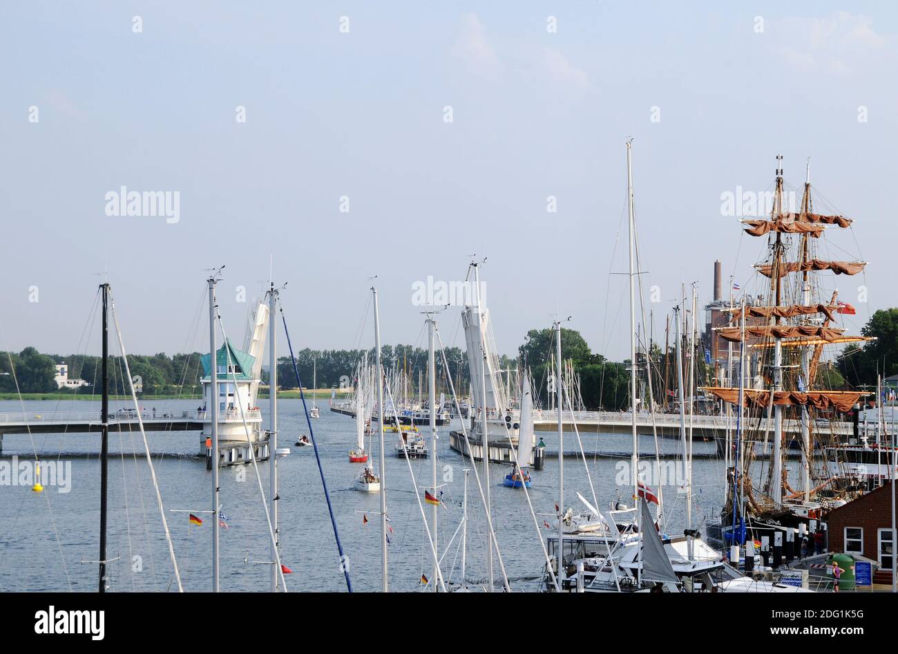 Bascule bridge kappeln hi-res stock photography and images - Alamy
