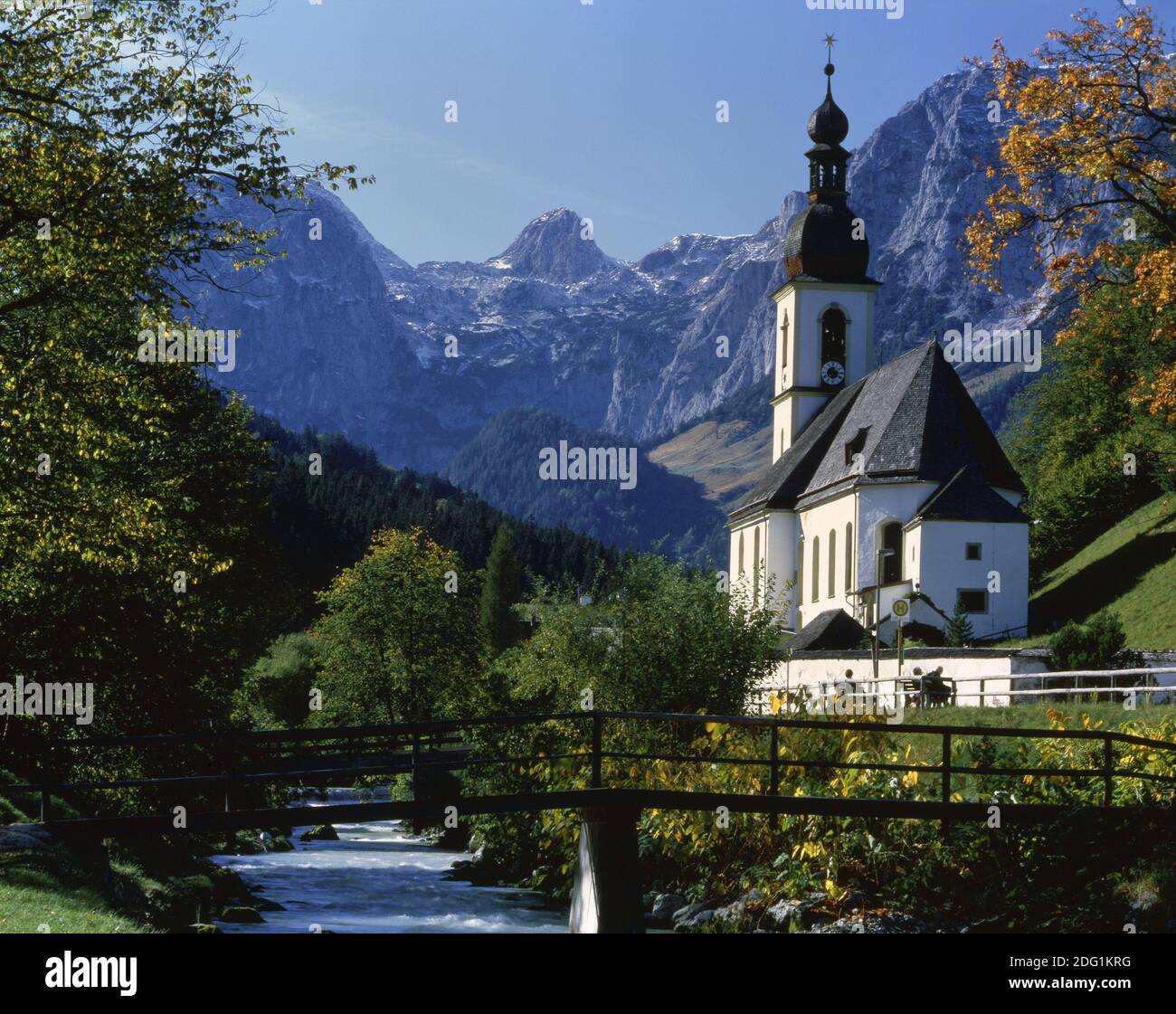 Church in Ramsau, Germany Stock Photo - Alamy