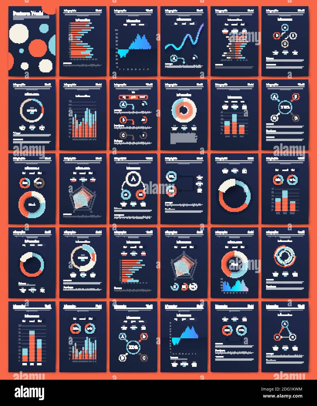 Modern infographic vector elements for business brochures. Use in ...