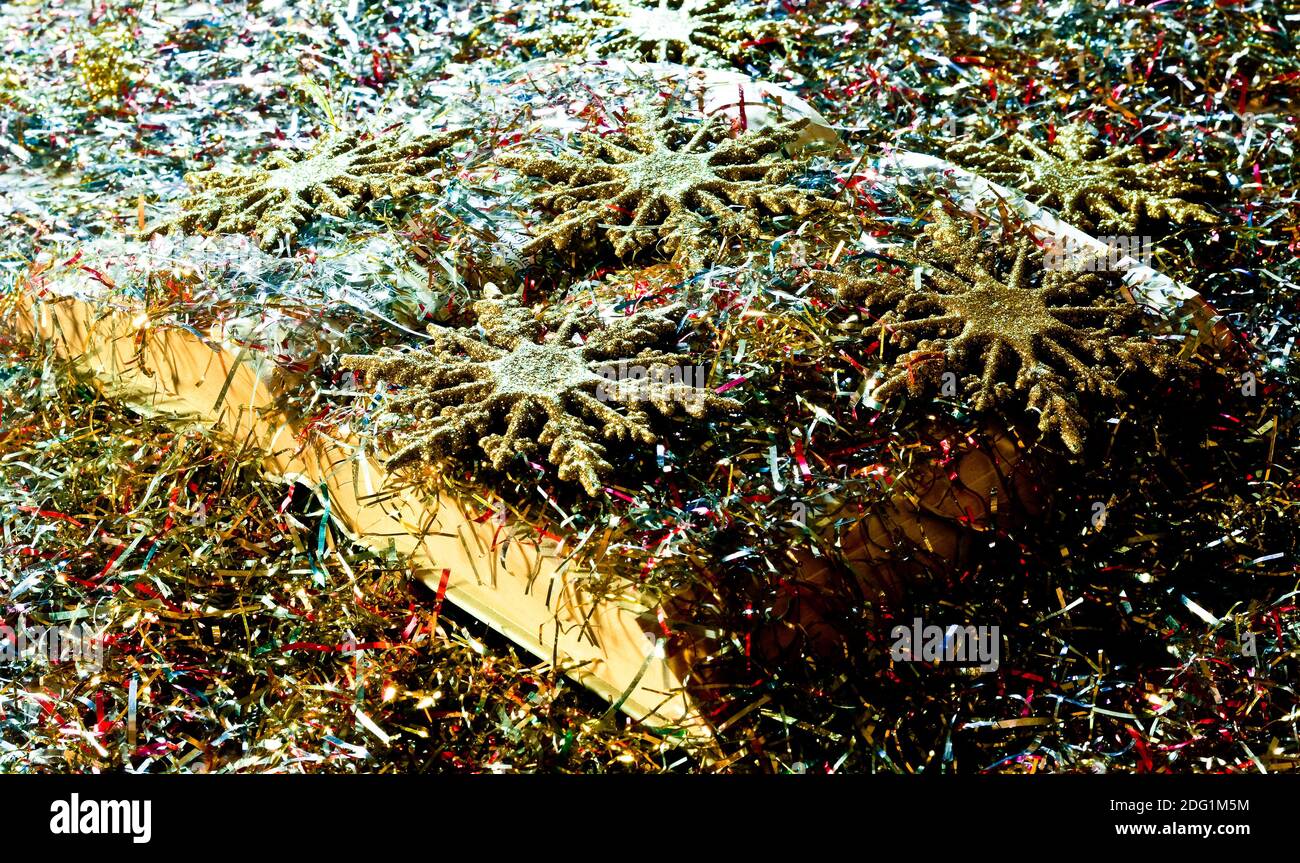 an open wish book with decorative stars Stock Photo - Alamy