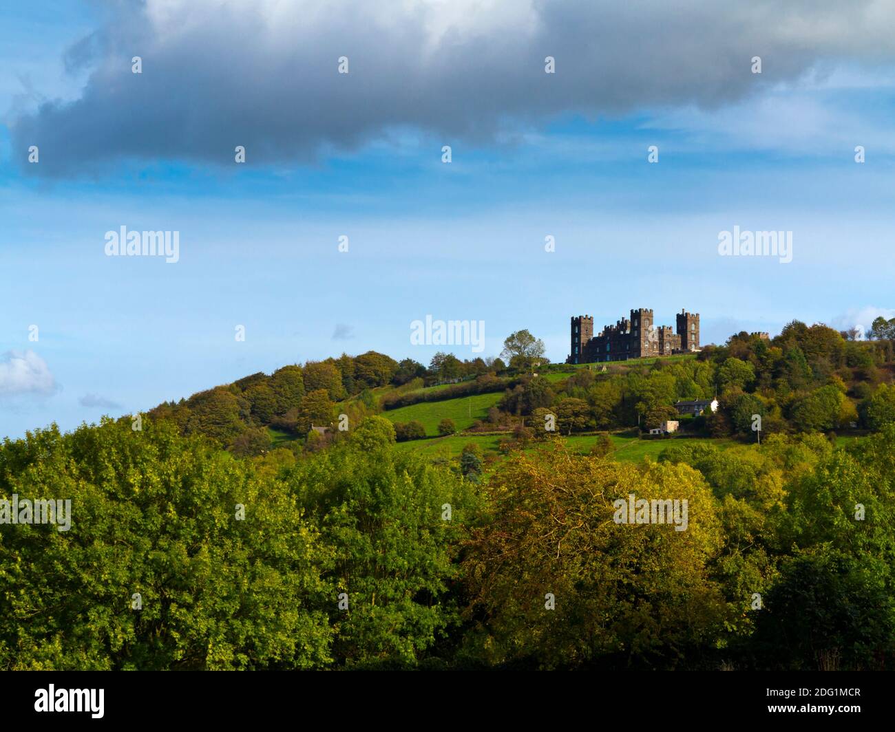 Riber castle england hi-res stock photography and images - Alamy